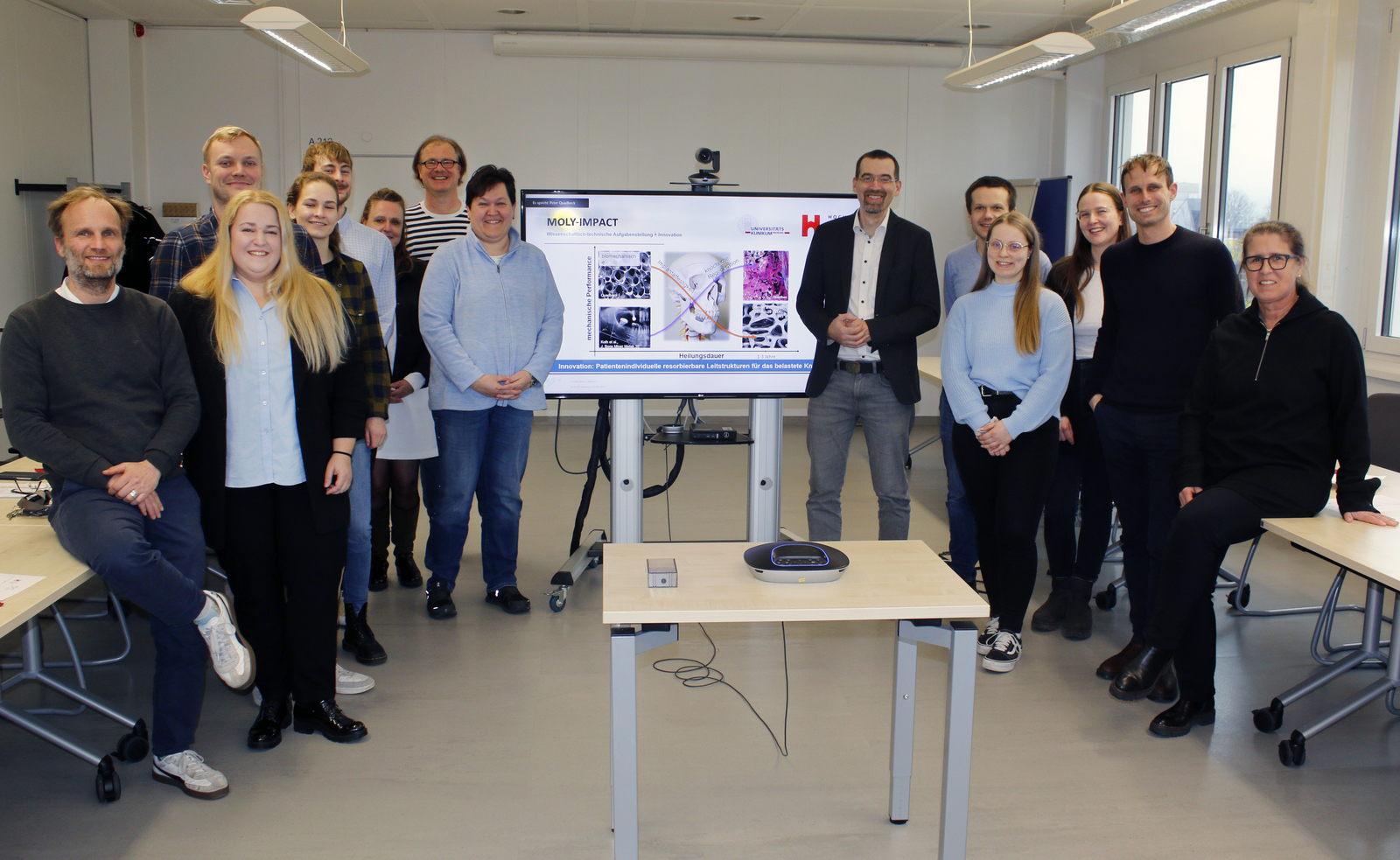 Carl-Zeiss-Stiftung fördert Projekt MOLY-Impact mit einer Million Euro: Hochschule Offenburg