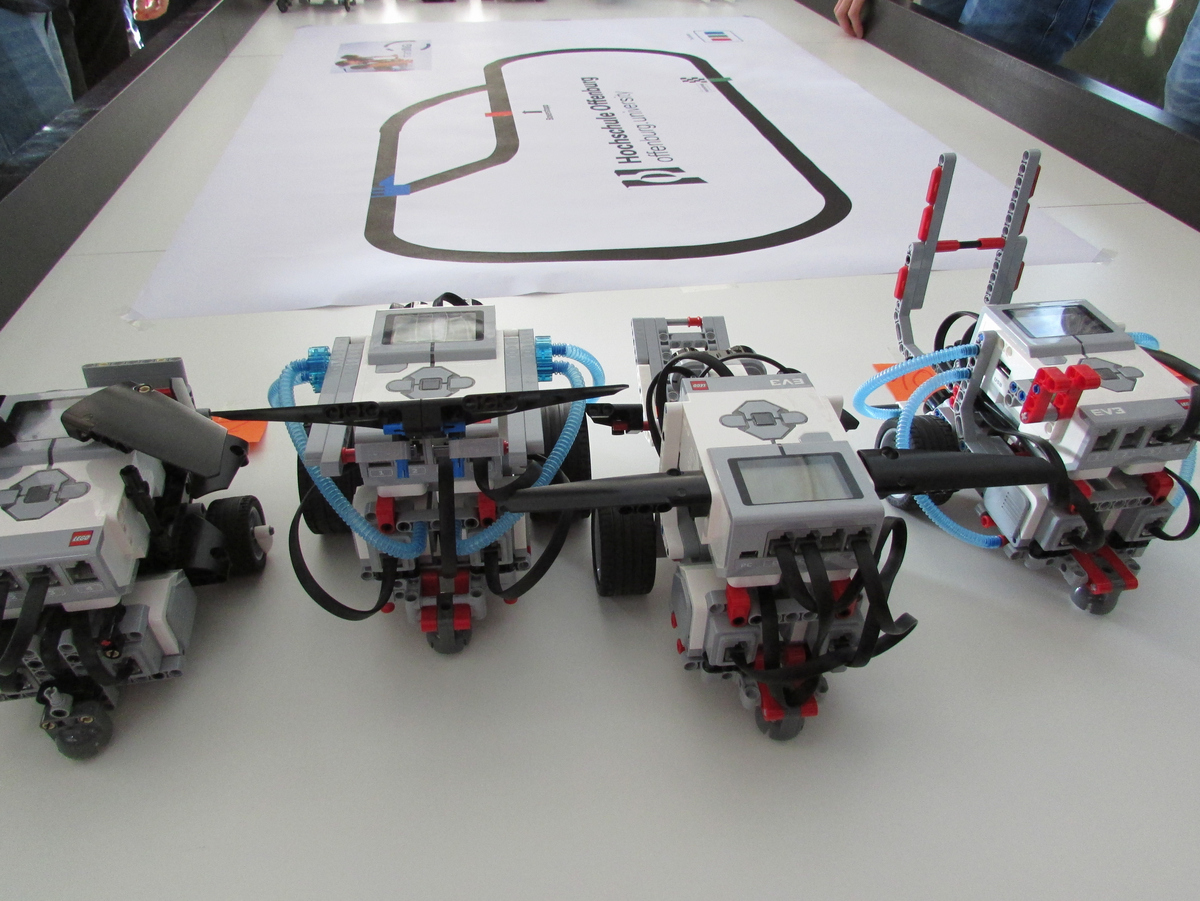 Lego-Mindstorms Challenge in vollem Gange: Hochschule Offenburg