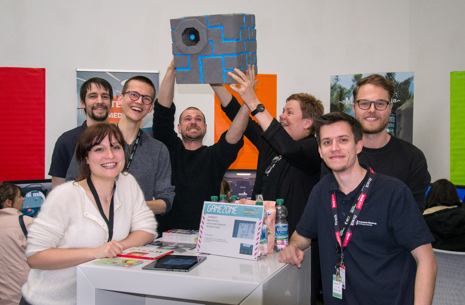 Begeistert in der GameZone: Hochschule Offenburg